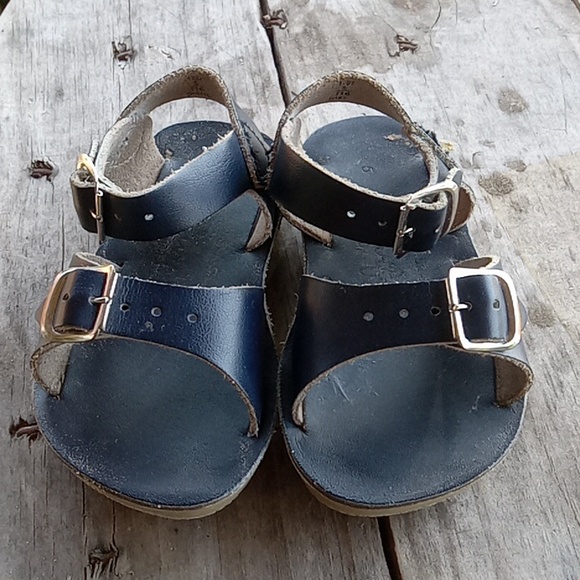 Sun San | Shoes | Sun Sans Sea Wees Salt Water Sandals Baby Size 5 Navy ...